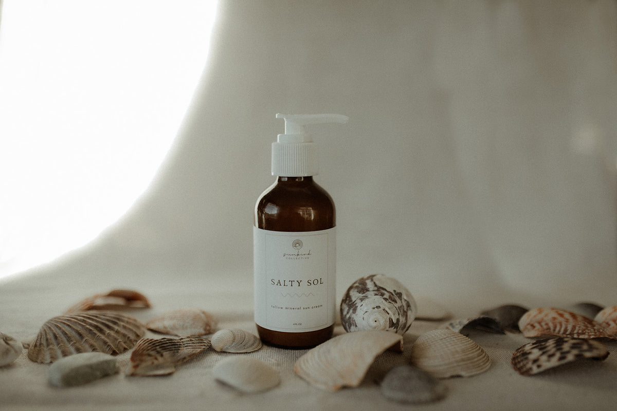 salty sol / tallow mineral sun cream – Sunbird Collective